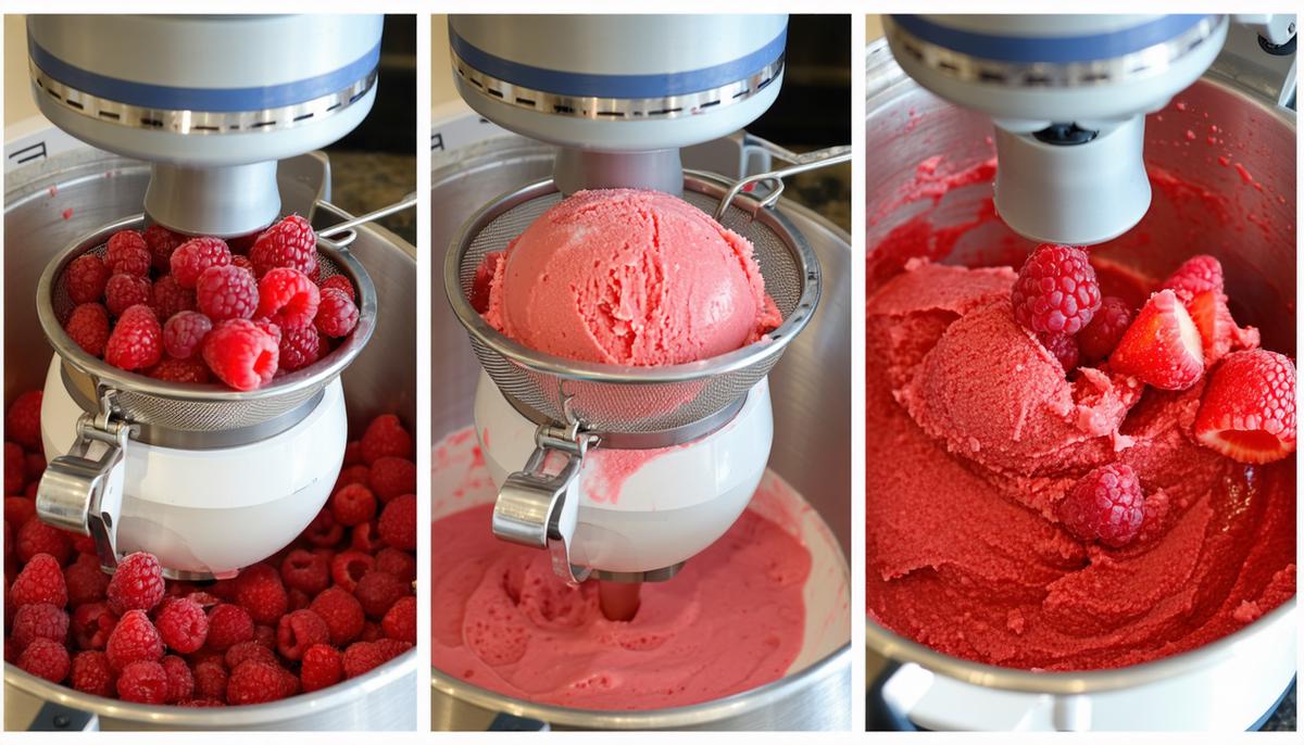 Raspberry Sorbet Recipe – every day. delishing.