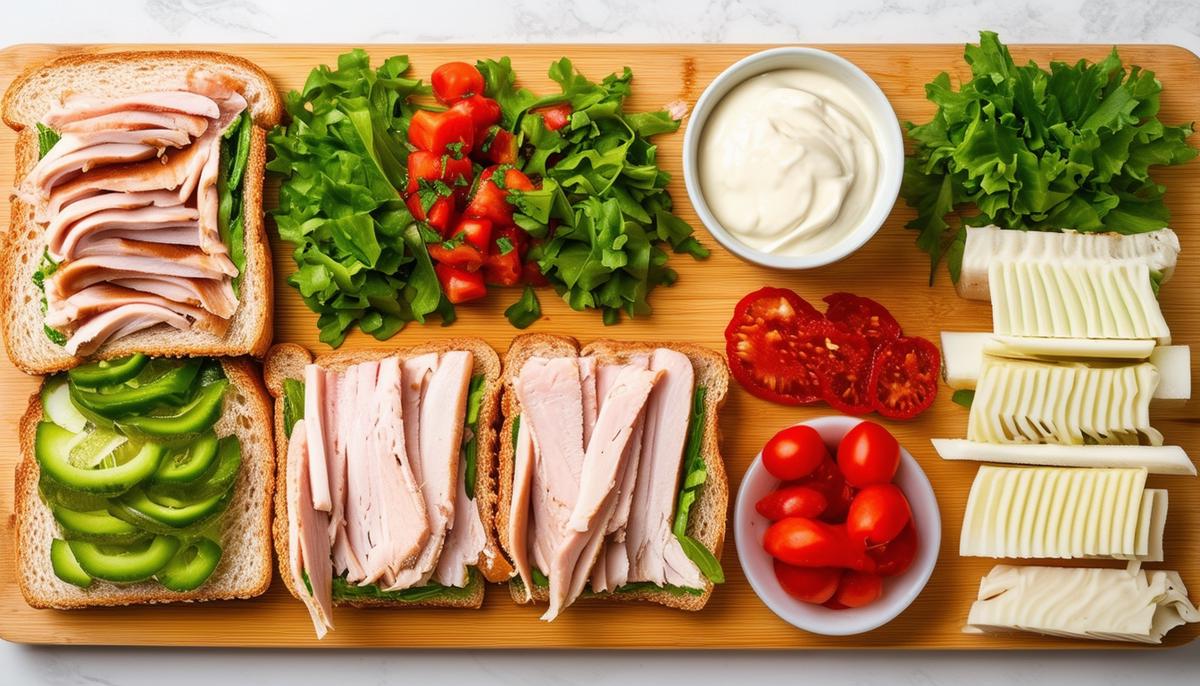 Turkey Club Sandwich – every day. delishing.